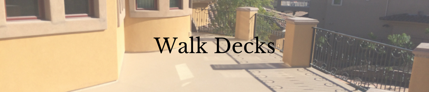 Walk Decks | Walk Deck Installation & Repair [FireSky Coatings]